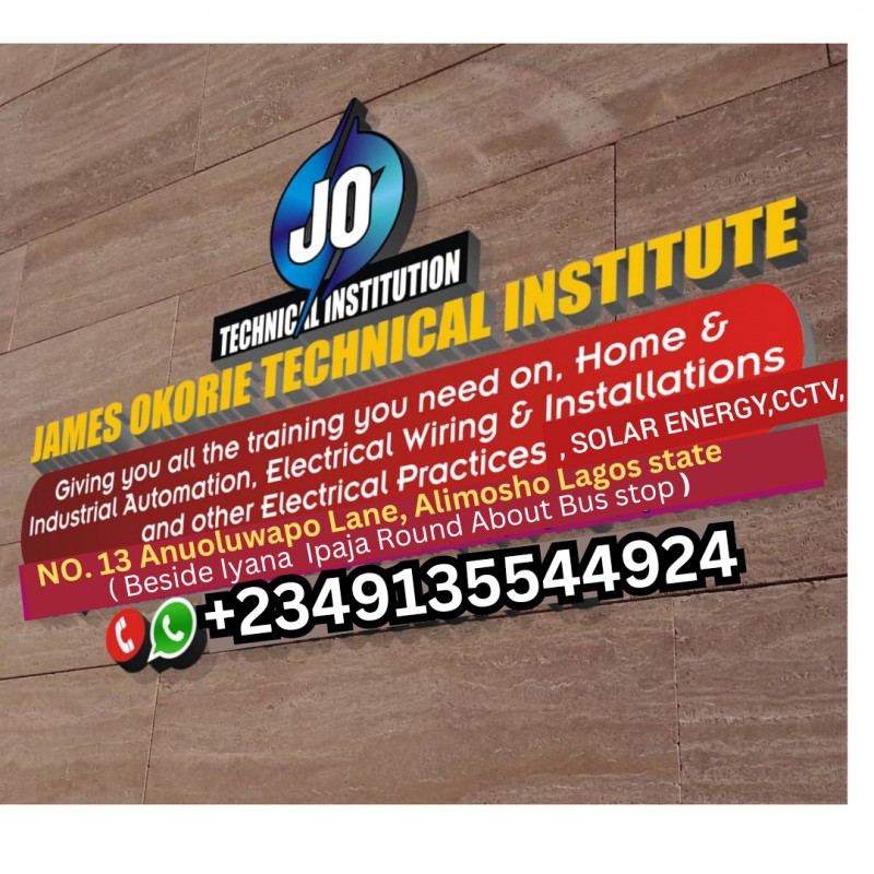 JAMES OKORIE TECHNICAL INSTITUTE on Selar