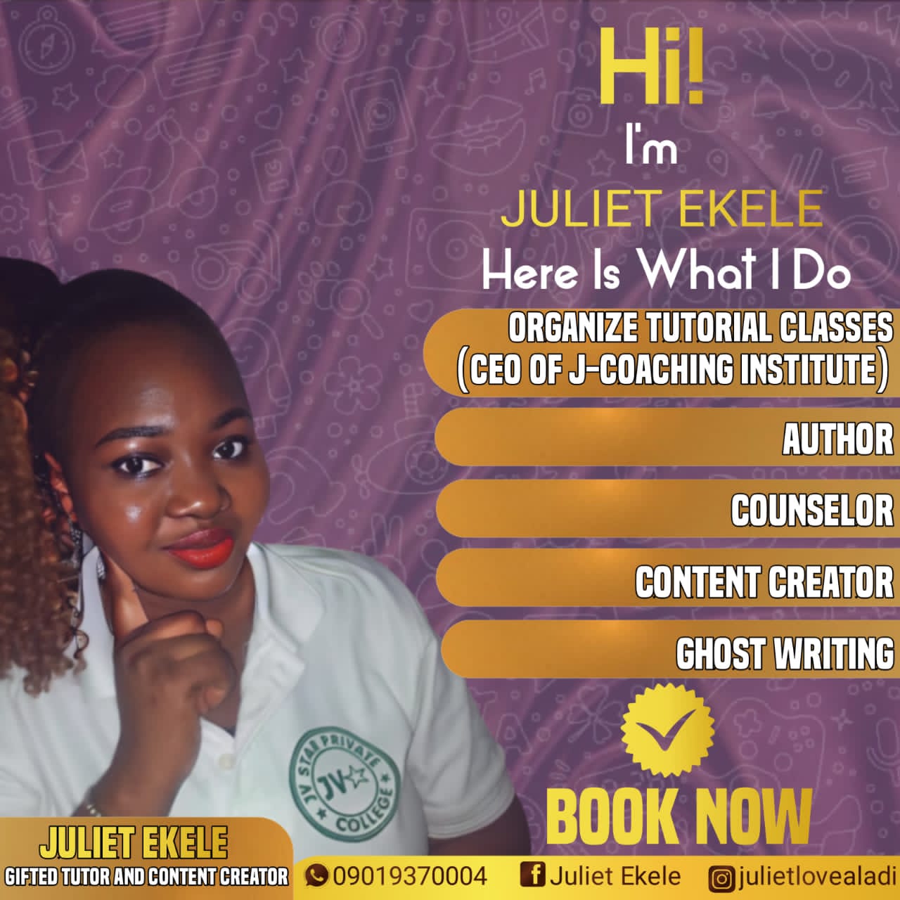 Juliet Ekele Aladi on Selar