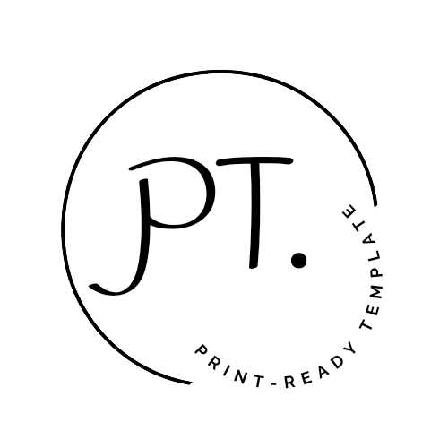 Print Ready Template on Selar