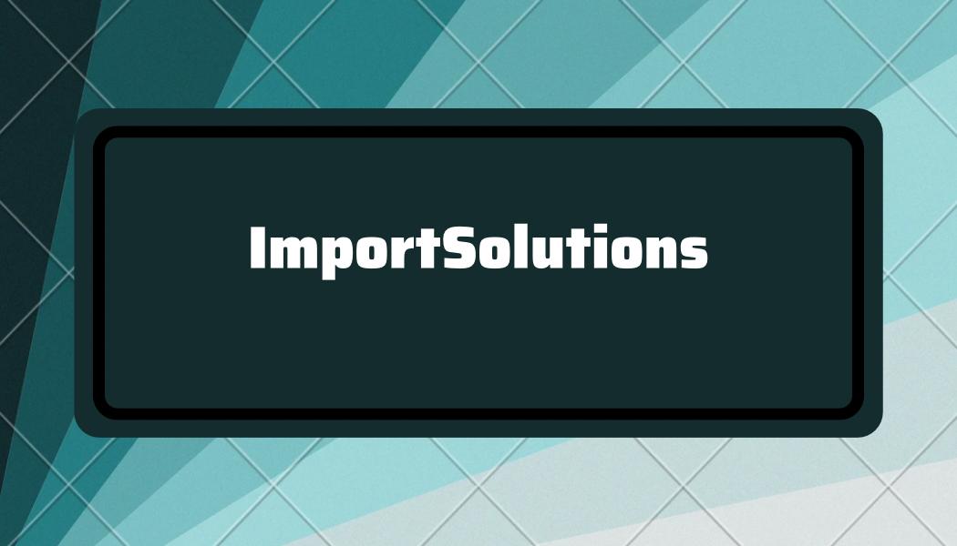 Import Solutions on Selar