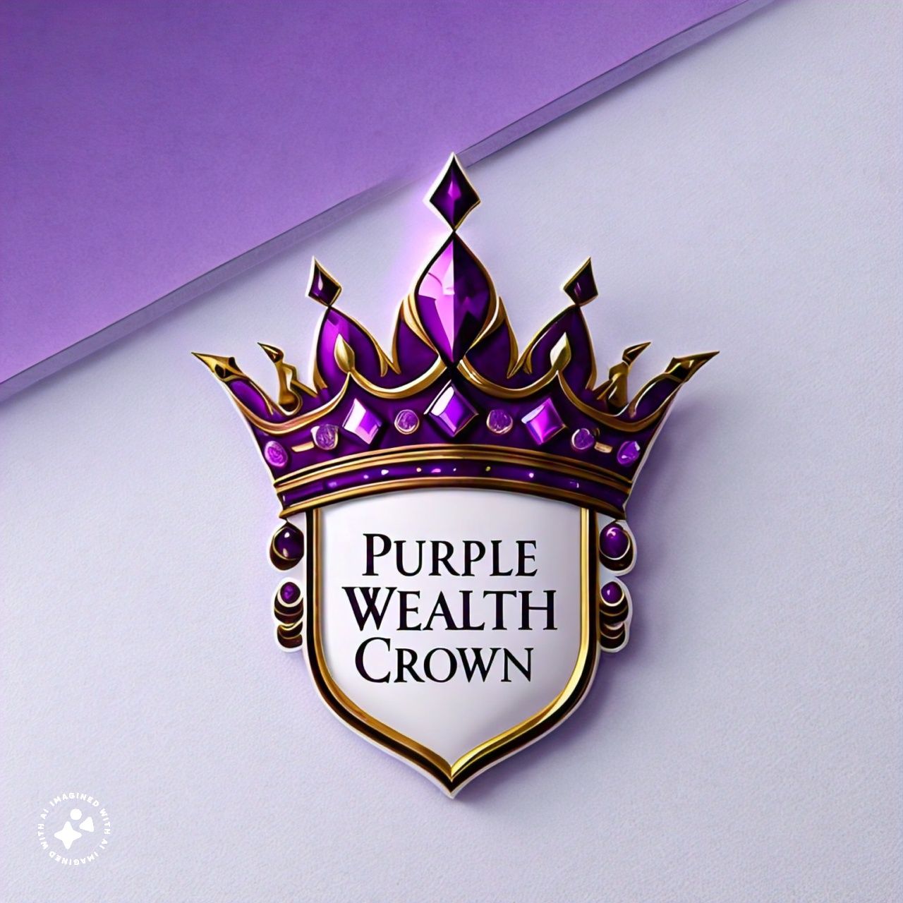Purple Wealth Crown on Selar