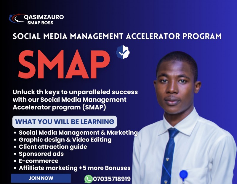 Buy SMAP - Social Media Management Accelerator Program by Kasimu Ahmad ...