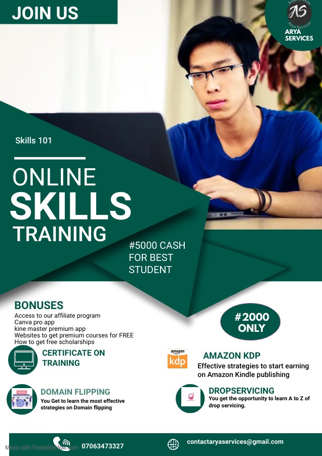 Buy Online Skills Training (OST 2022) by Arya Services on Selar.co