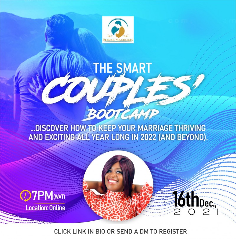 Buy THE SMART COUPLES' BOOTCAMP (REPLAY) by Emem Ohimai Ayo on Selar
