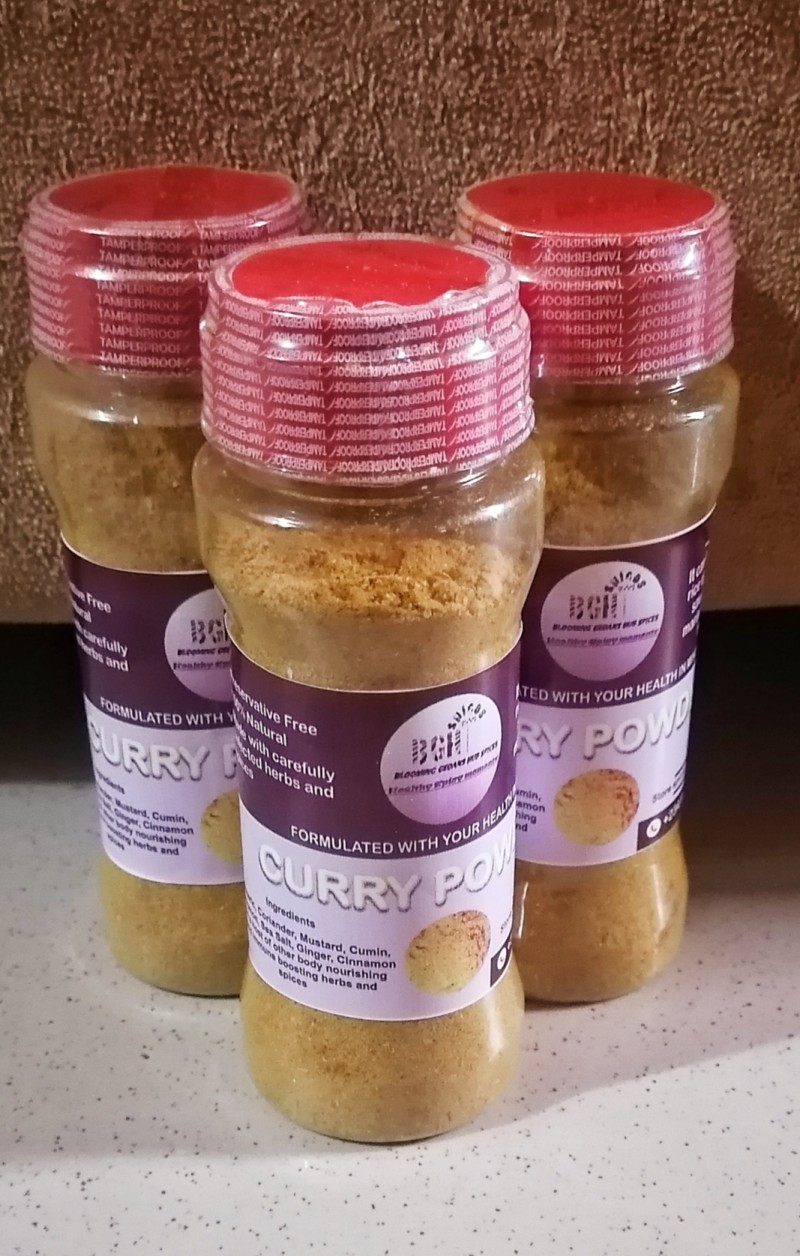 Buy BGH Curry powder by Blooming Geoans Hub Consults Limited on Selar