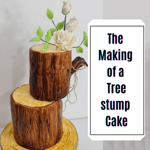 Buy THE MAKING OF A TREE STUMP CAKE by CAKE BY CC SCHOOL on Selar
