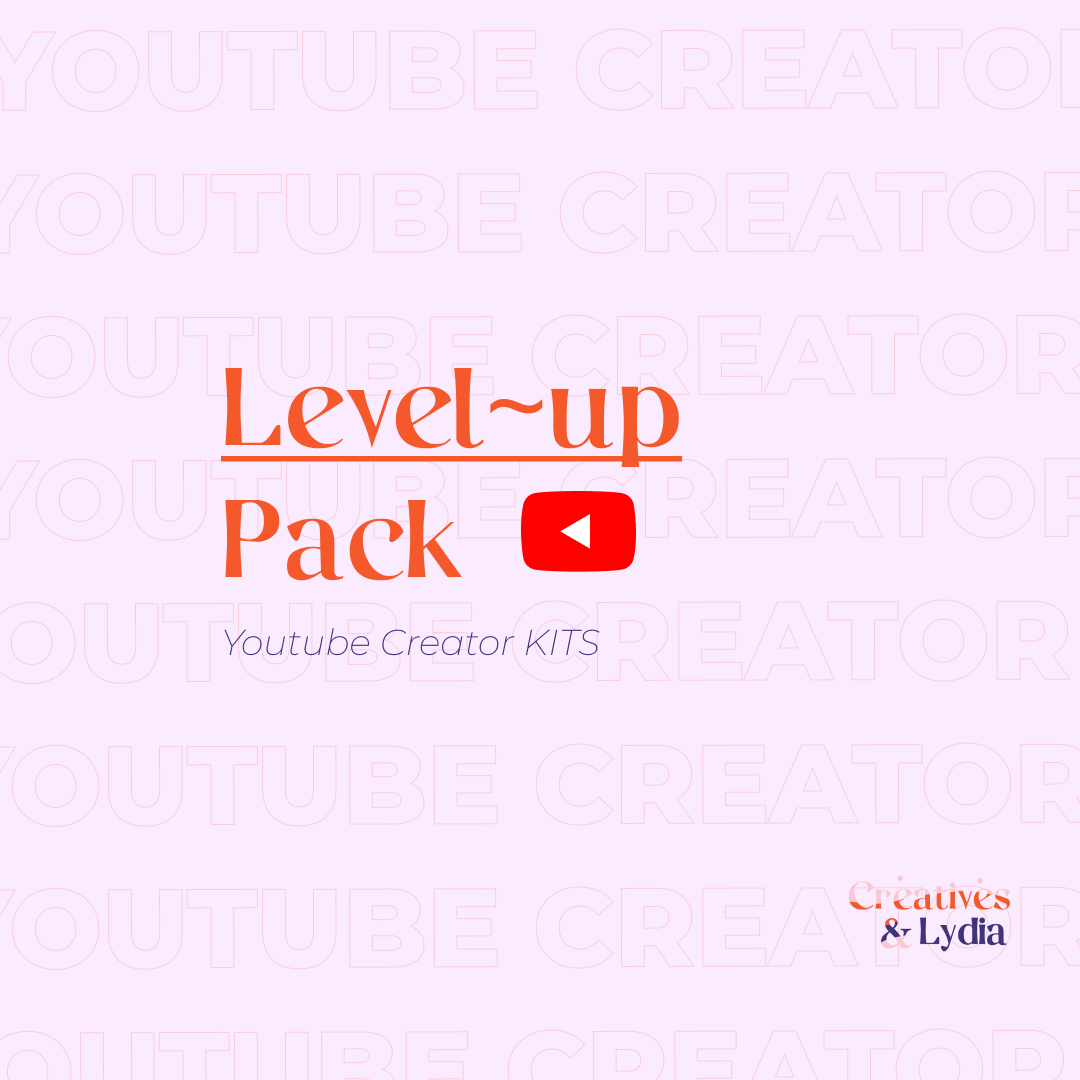 Buy YouTube Creators - Level~up Pack by Creatives and Lydia on Selar