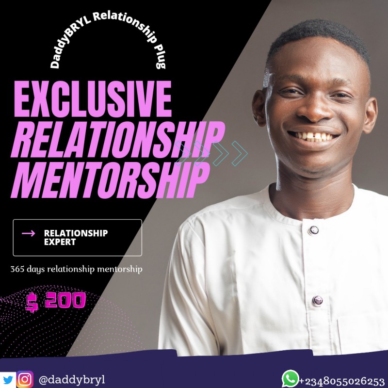 Buy DaddyBRYL Relationship Mentorship by Adebayo Jibryl Eniola on Selar