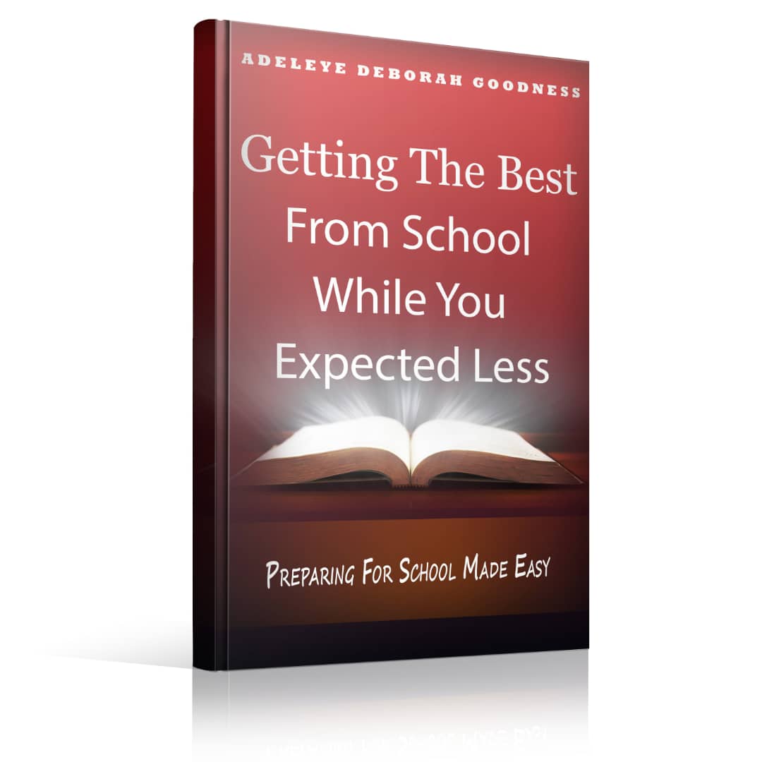 Buy GETTING THE BEST FROM SCHOOL WHILE YOU EXPECTED LESS. by Adeleye ...