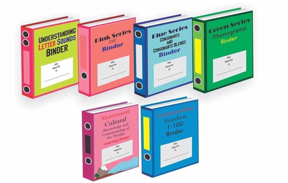 Buy Montessori Interactive Learning Binders by Early Years Resource Hub ...