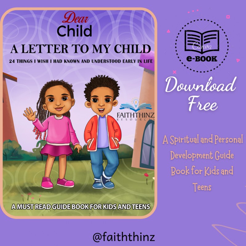 Get Dear Child eBook (Free) by Faiththinz Resources on Selar