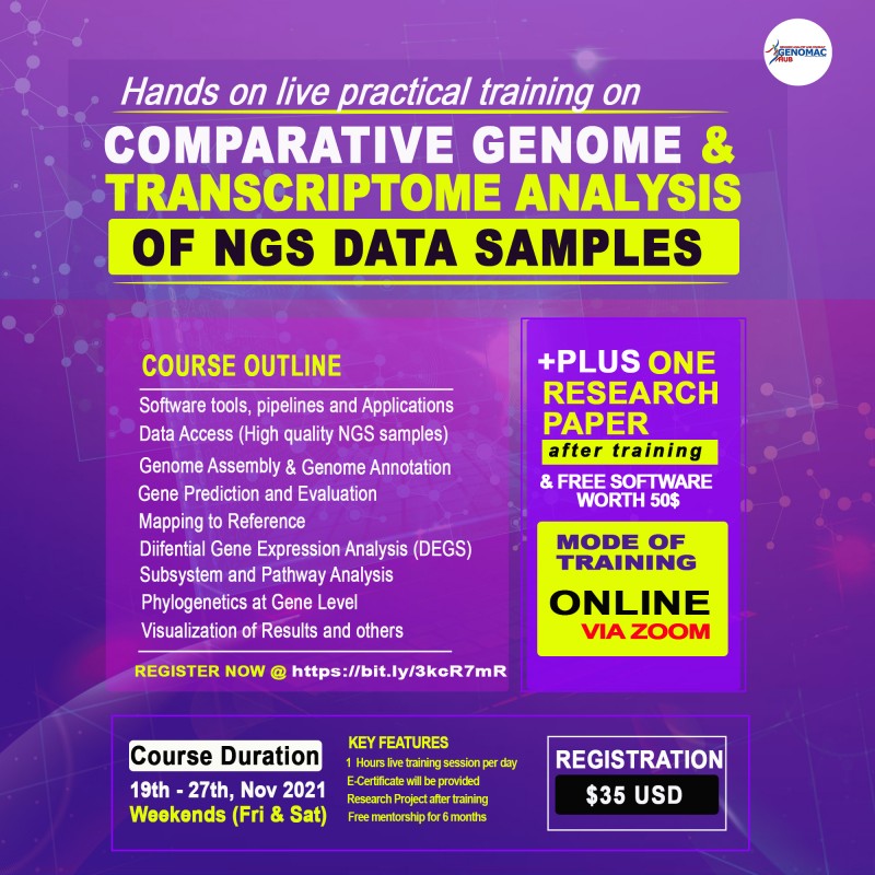 Buy Transcriptomics by GENOMAC Hub on Selar