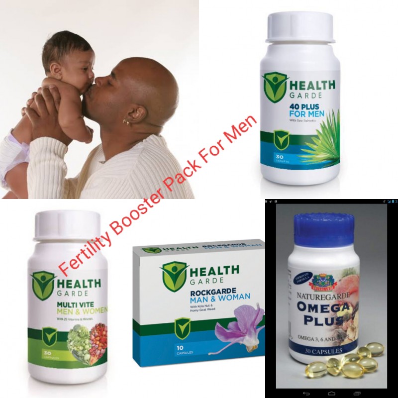 Buy Fertility Booster Pack For Men - Increase Libido, Boost Sperm count ...