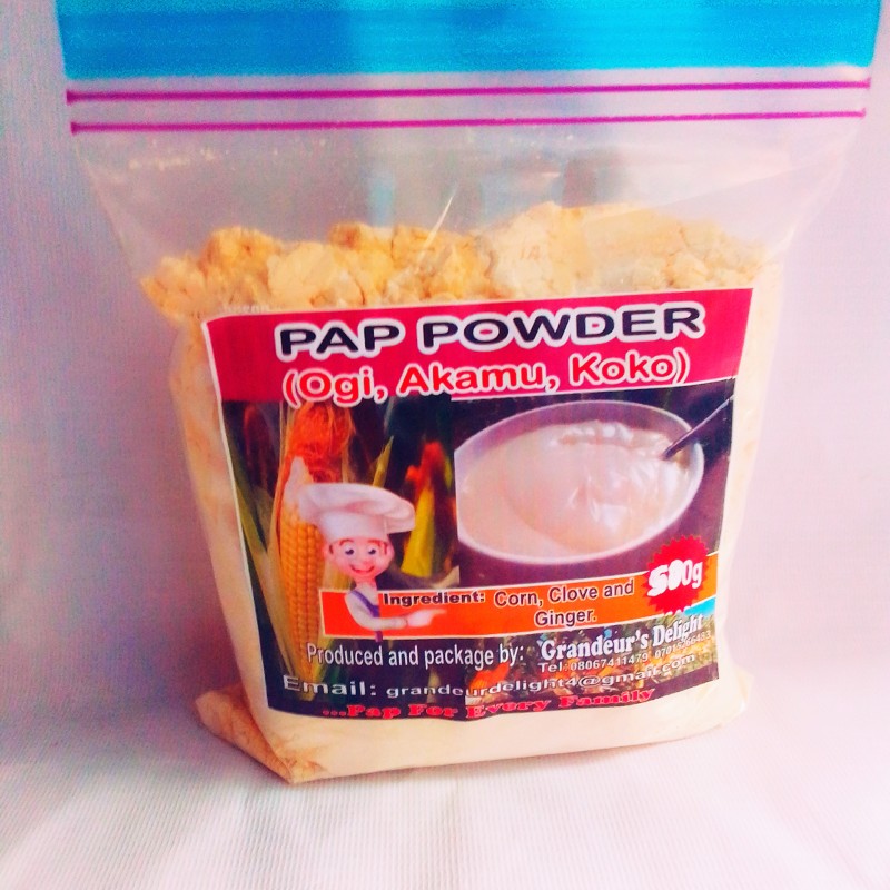 Buy Grandeurs Pap (500g) by Ohakwe Uchechi Cynthia on Selar.co