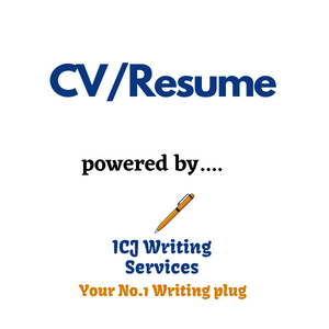 Buy CV Service by ICJ Writing Services on Selar