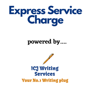Buy Express Service Charge by ICJ Writing Services on Selar