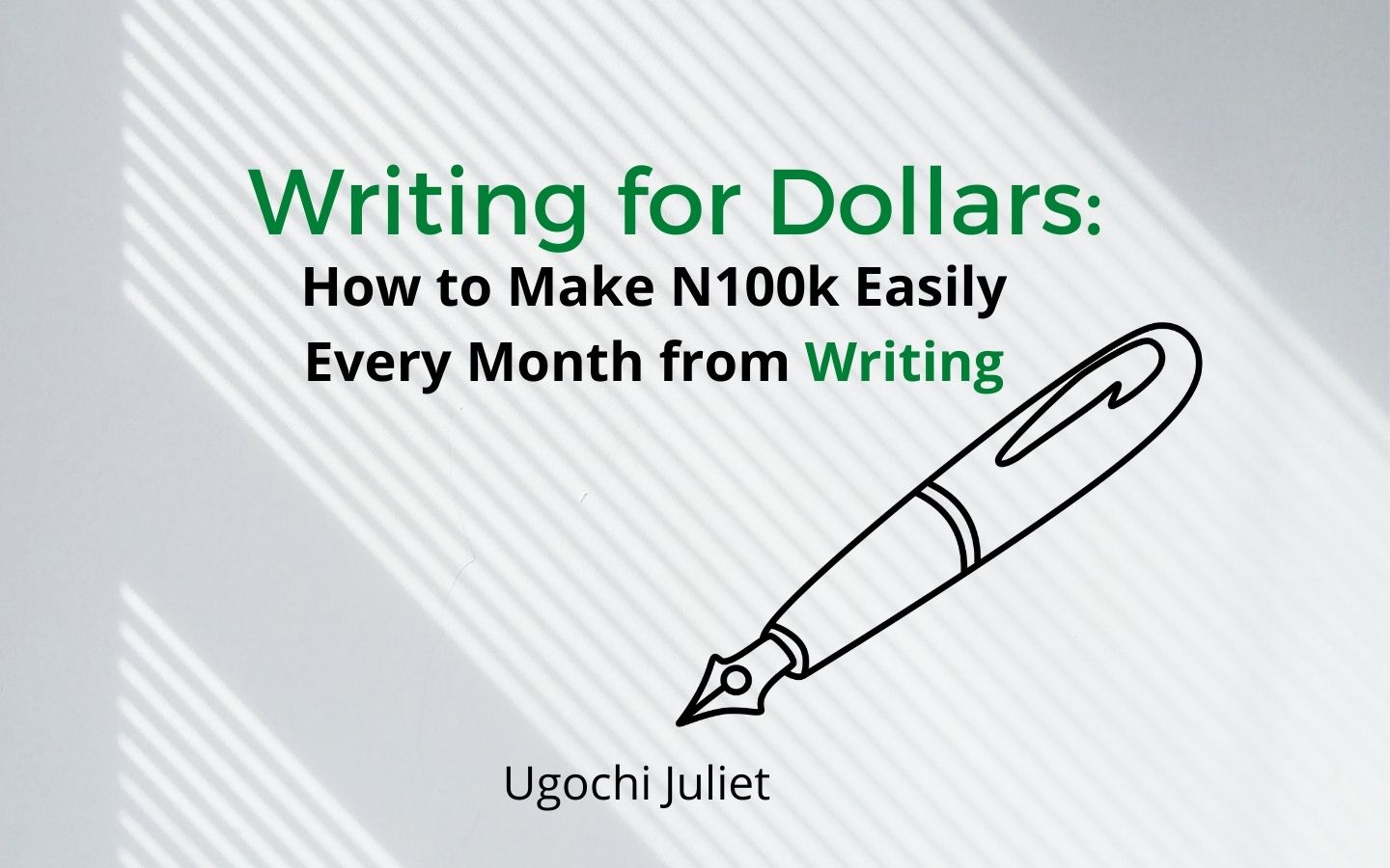 Buy Writing for Dollars: How to Make N100k Easily Every Month from ...