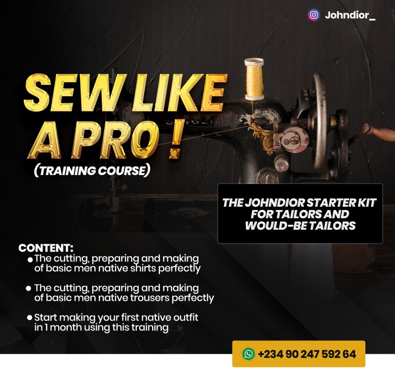 Buy (JD487922) SEW LIKE A PRO (JOHNDIOR STARTER TRAINING KIT) by ...