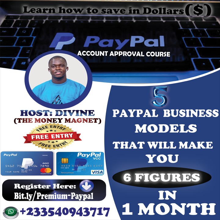 Buy PAYPAL 2 MILLIONS COURSE by Divine Adorbli on Selar