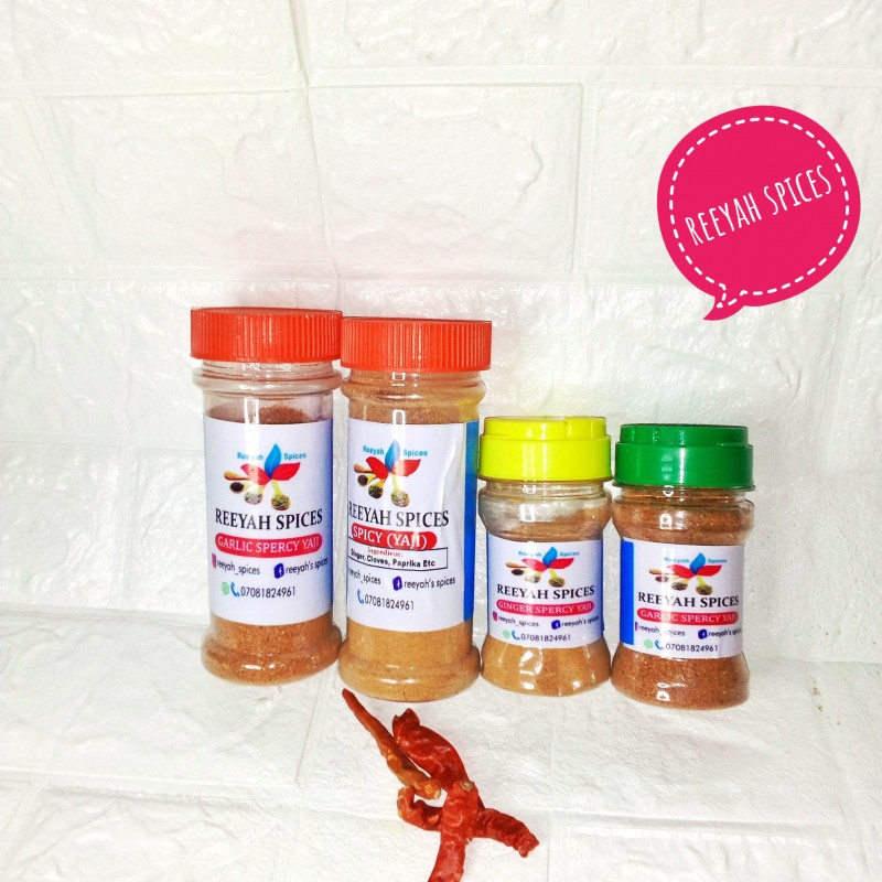 Get Garlic spicy yaji by reeyah spices on Selar