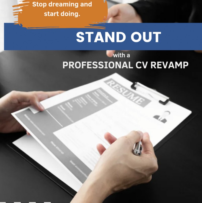 Buy PROFESSIONAL CV REVAMP SERVICE by TopNotch HR Consulting Services ...