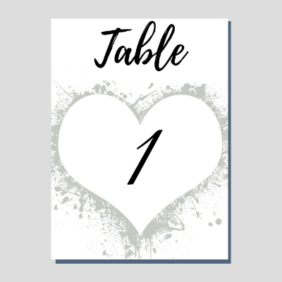 Buy 5x7 Table Numbers 1-30 Instant Download Printable , Printable Table ...