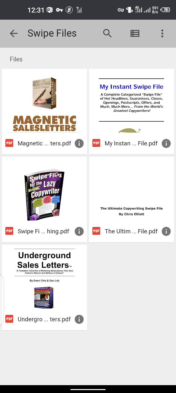 Buy My exclusive Copywriting swipe files by Collins Philip on Selar