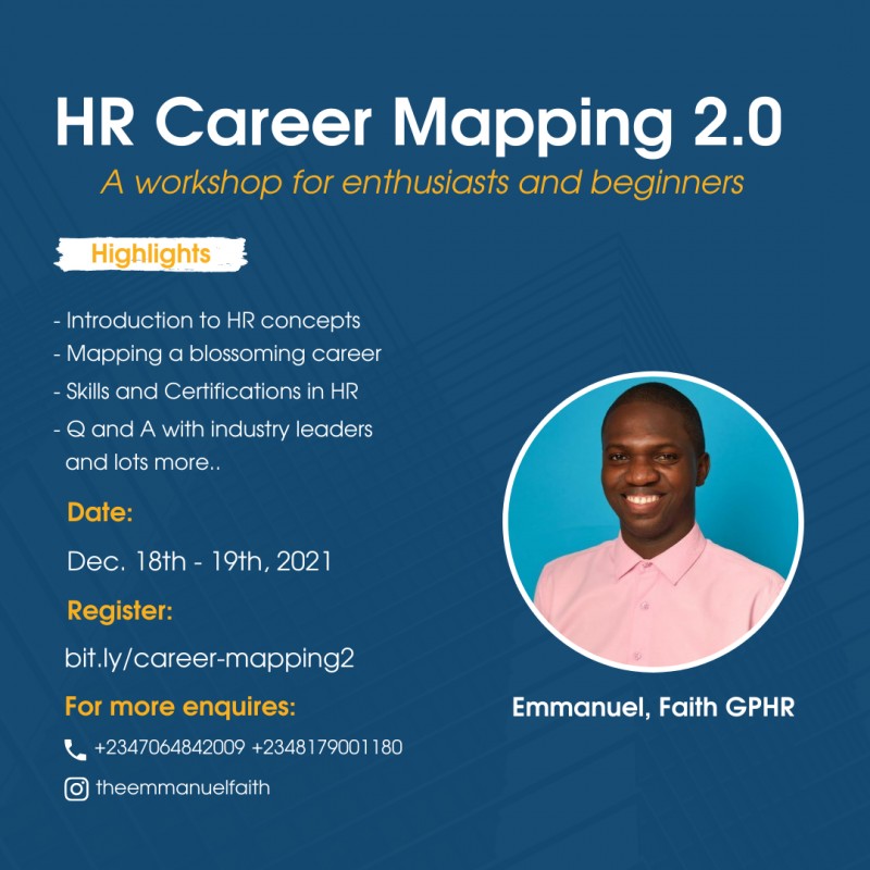 Buy HR CAREER MAPPING. by Emmanuel Faith on Selar