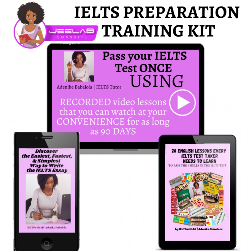Buy IELTS Preparation Training Kit (2021) by Adenike Babalola on Selar