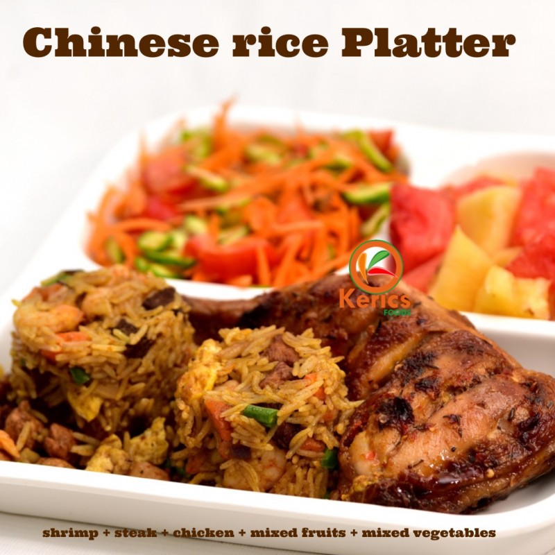 Buy Chinese rice platter by KERICS Foods on Selar