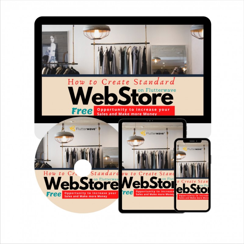 Get How to Create Standard Webstore on Flutterwave Free by Mansuur ...