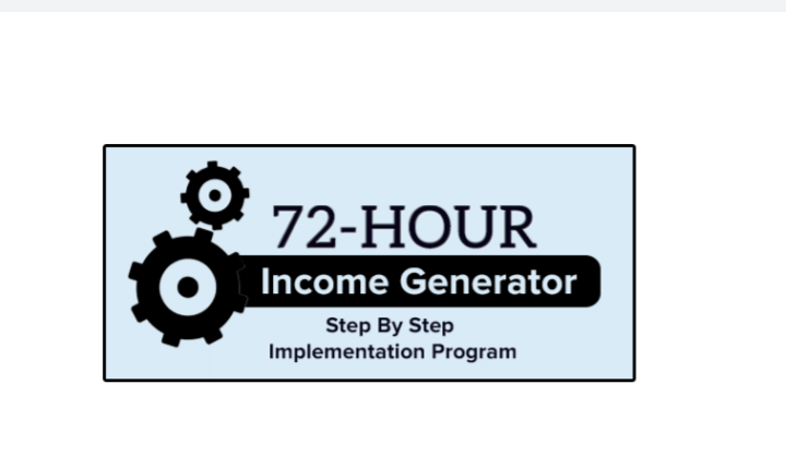Buy 72 Hour Income Generator Course by Adeniyi Oluwasegun Lawrence on Selar