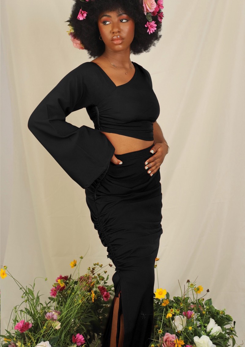 Buy Alani Set (black) by IWADÉ on Selar