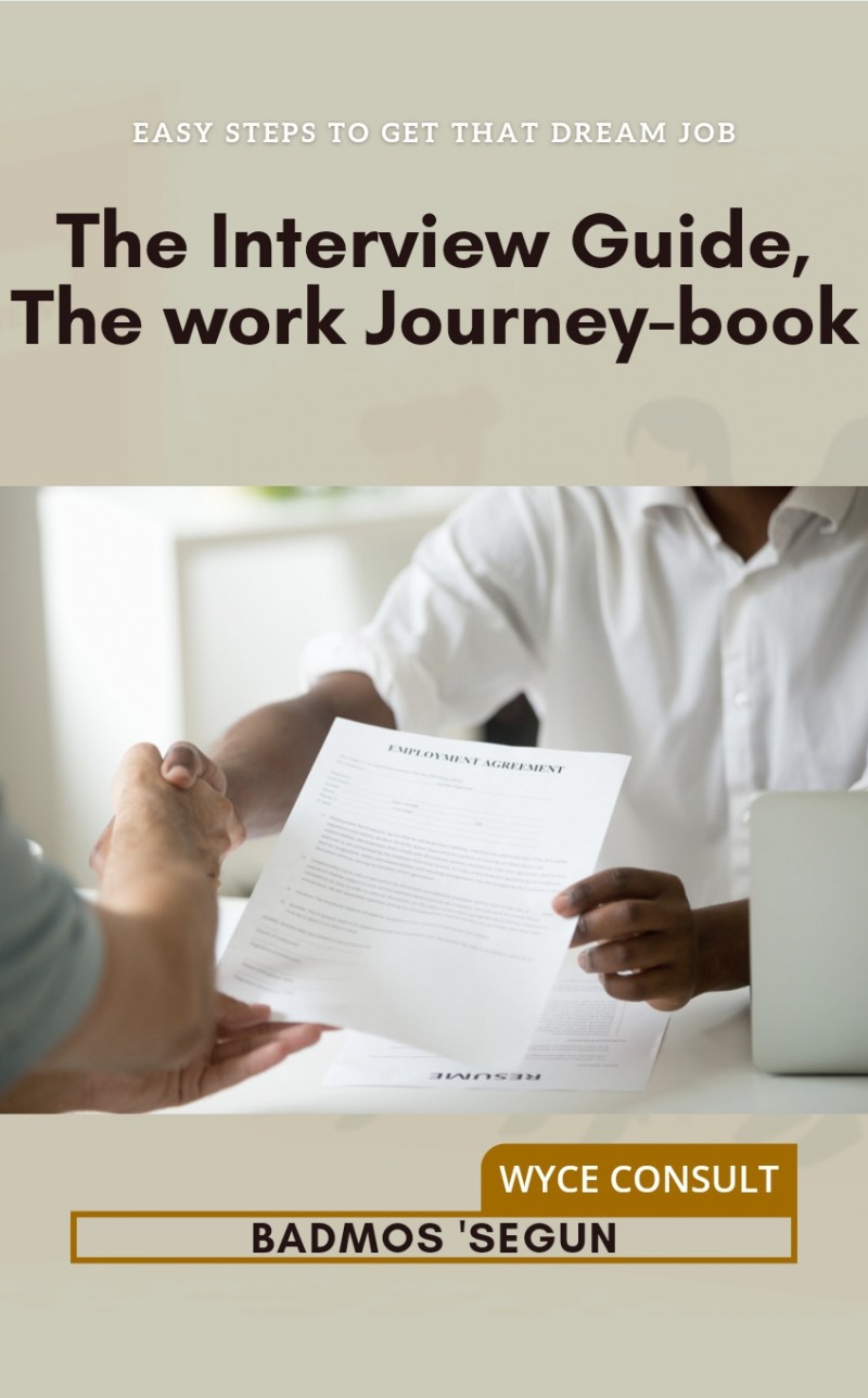 Buy The Interview Guide, The work Journey-book by Badmos 'Segun on Selar