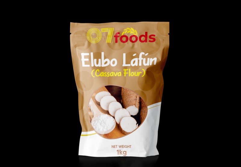 Get Elubo Lafun (cassava flour) by 07 Foods on Selar