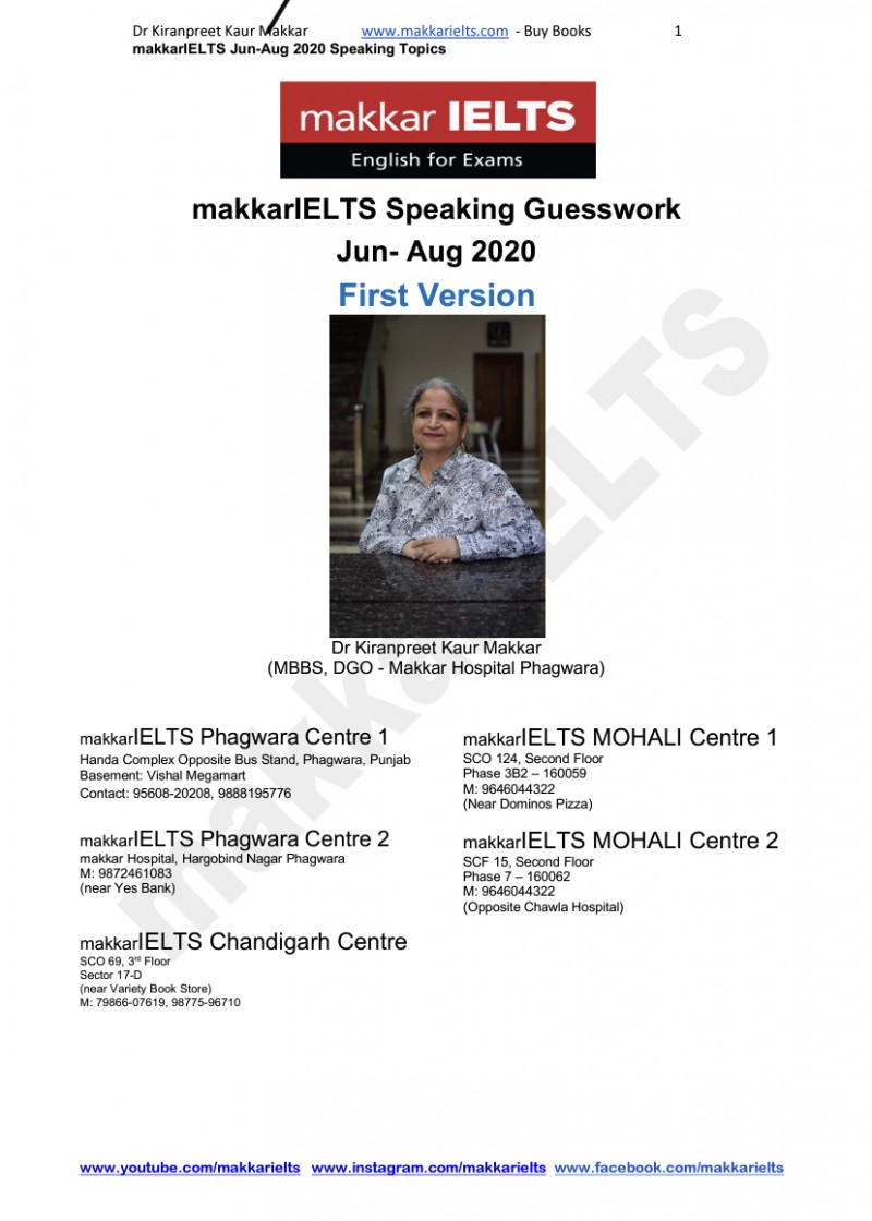 Buy Live examples of international English language test (IETS ...