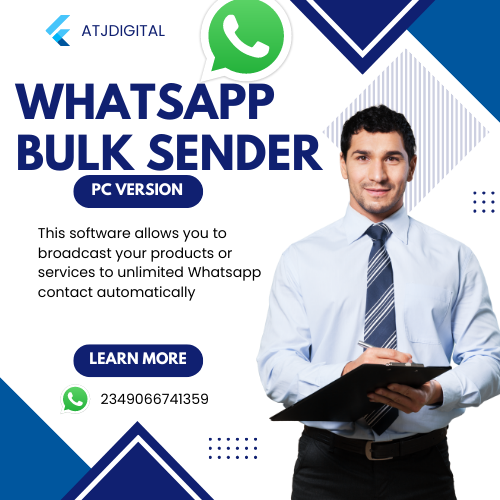 Buy WHATSAPP BULK SENDER PC VERSION by Tolulope Joshua on Selar