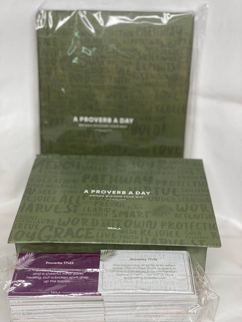 Buy Proverb a day journal and Bible cards by Aishat Abdulraheem on Selar