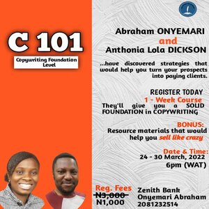 Buy COPYWRITING 101 FOUNDATION by Abraham Onyemari on Selar