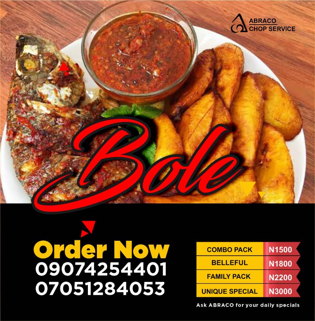 Buy Bole by Abraco Chop Services on Selar