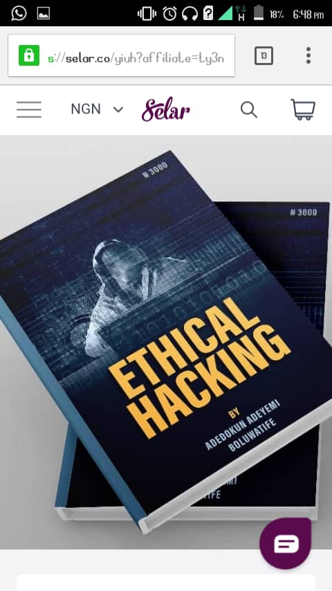 Buy Ethical Hacking for Beginners by Adedokun Adeyemi on Selar