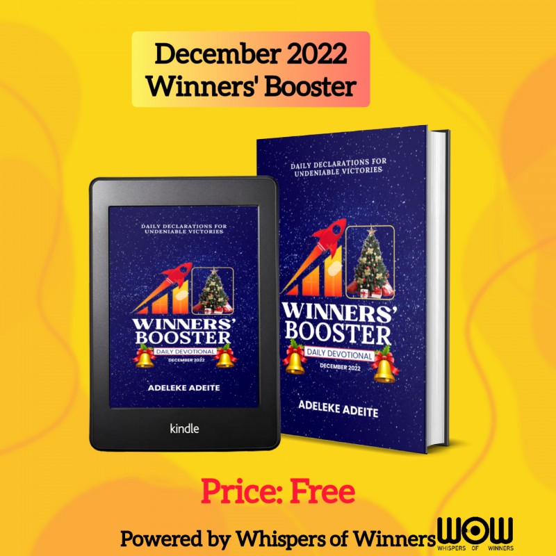 Get Winners Booster Daily Devotional December 2022 Edition by Adeleke Adeite on Selar
