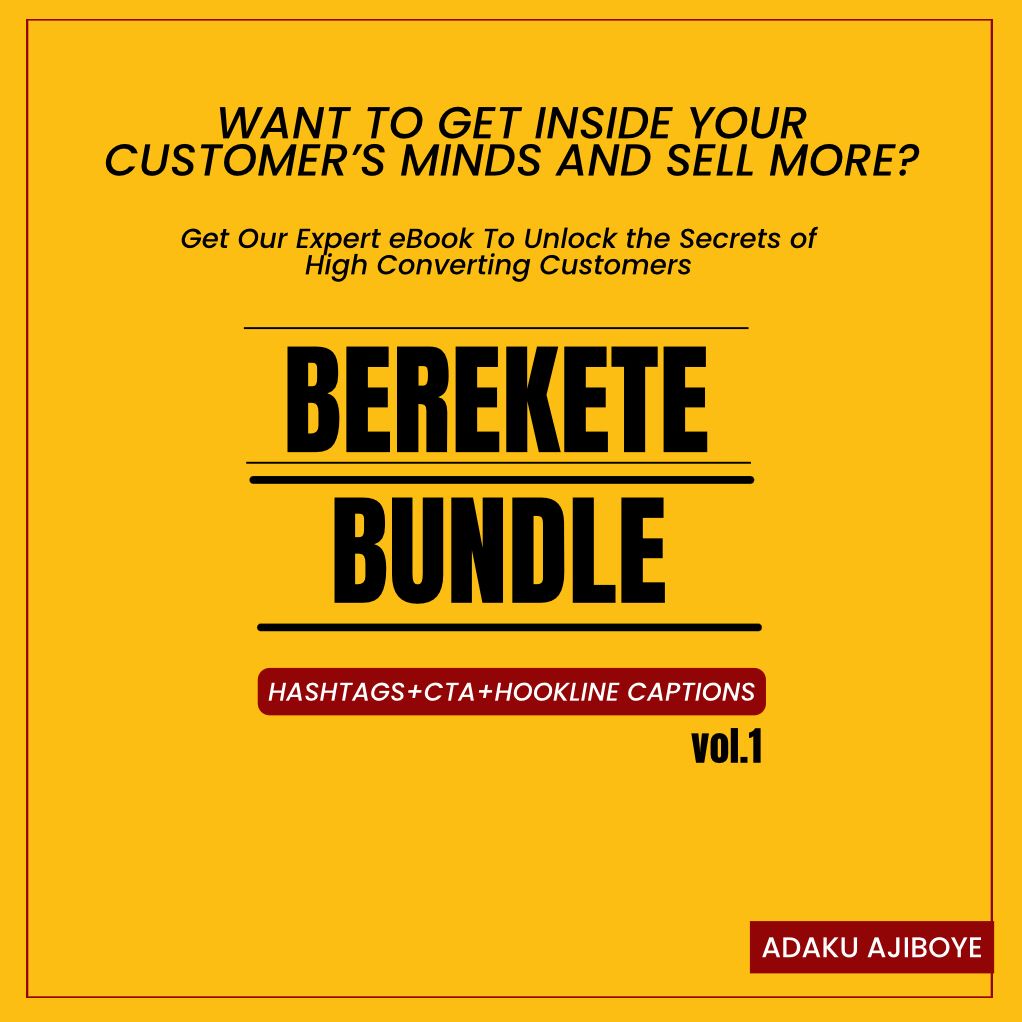 Buy BEREKETE BUNDLE by ADEMPRESAS on Selar