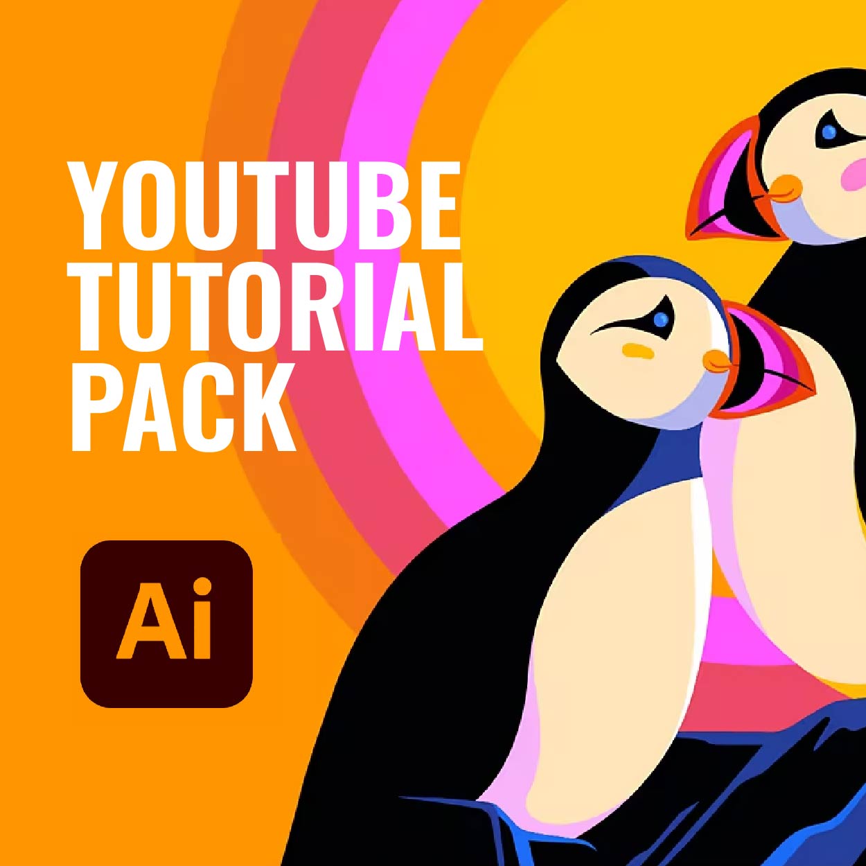 Buy YouTuble Tutorial Pack for Adobe Illustrator by ALEXANDER CHUKWUEMEKA ISIANI on Selar