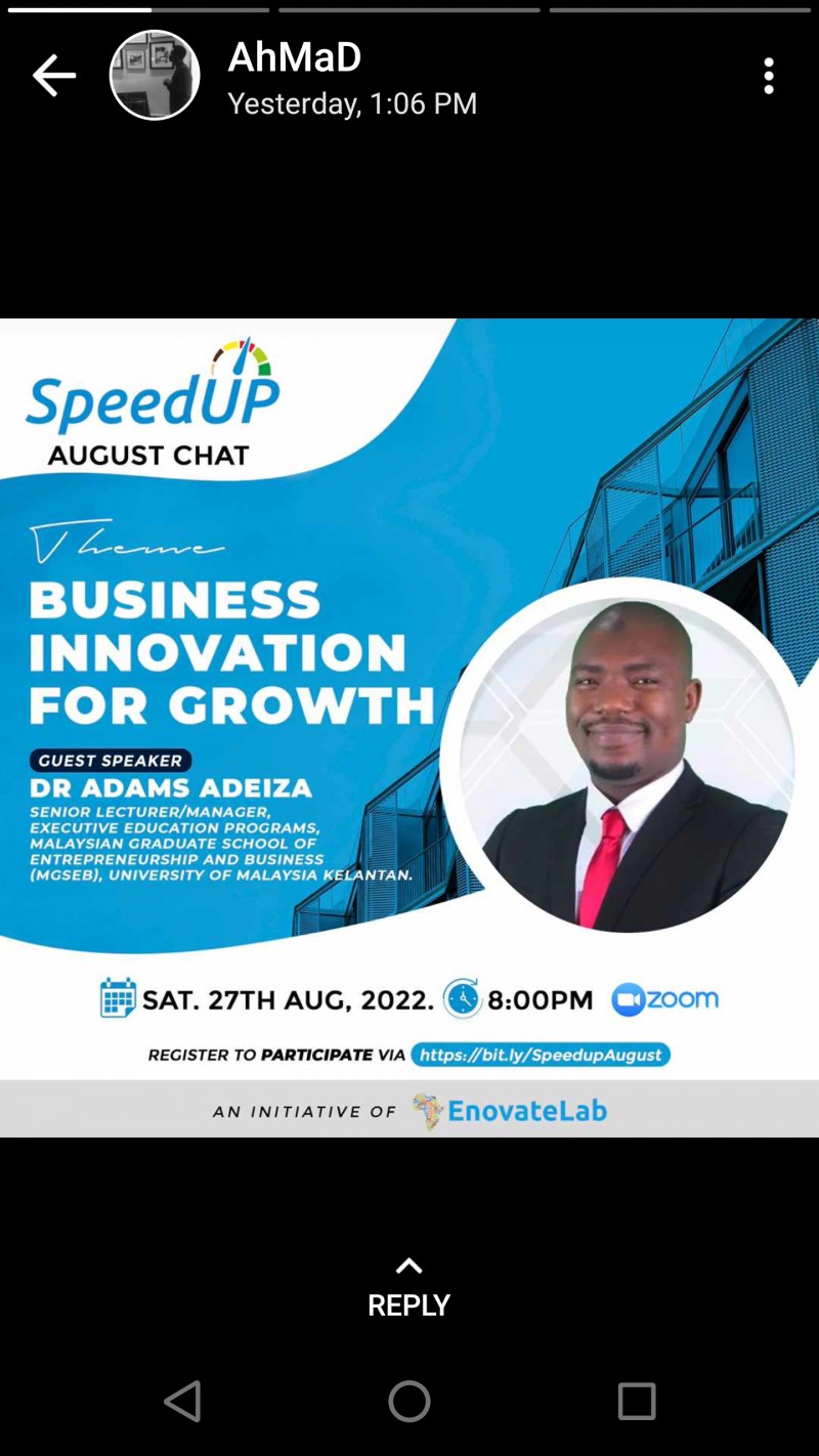 Buy Speed up chat by Anas musa on Selar