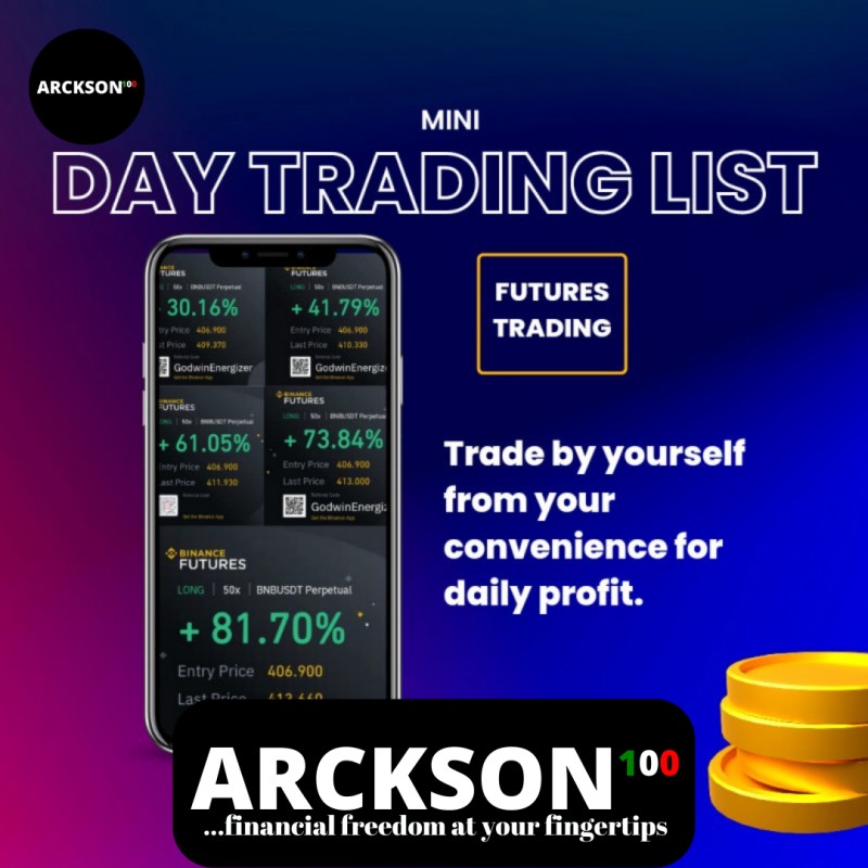 Buy mini-DAY TRADING LIST by Arckson100 on Selar