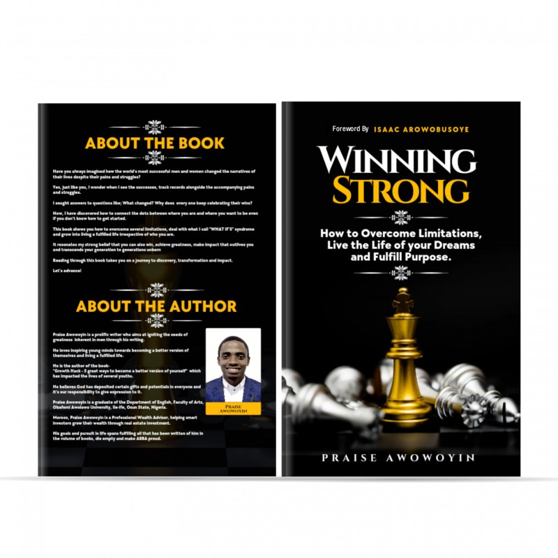 Buy Winning Strong Book by Awowoyin Praise Ayomide on Selar