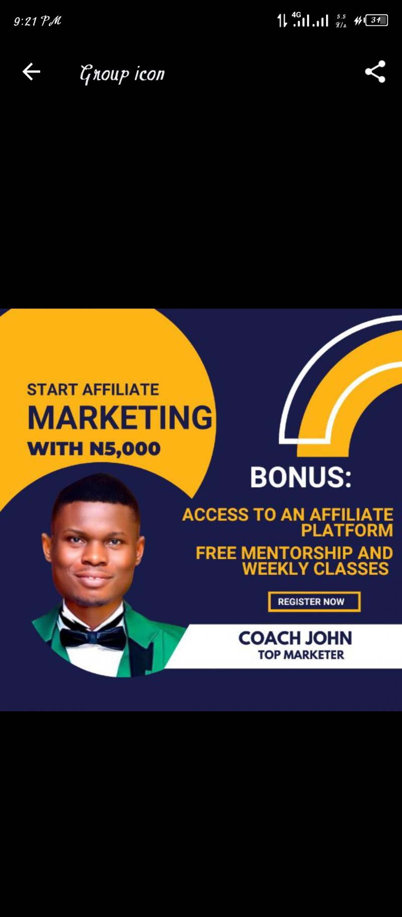 Buy Affiliate starter programme by Oluwaniayomi Ajobiewe on Selar