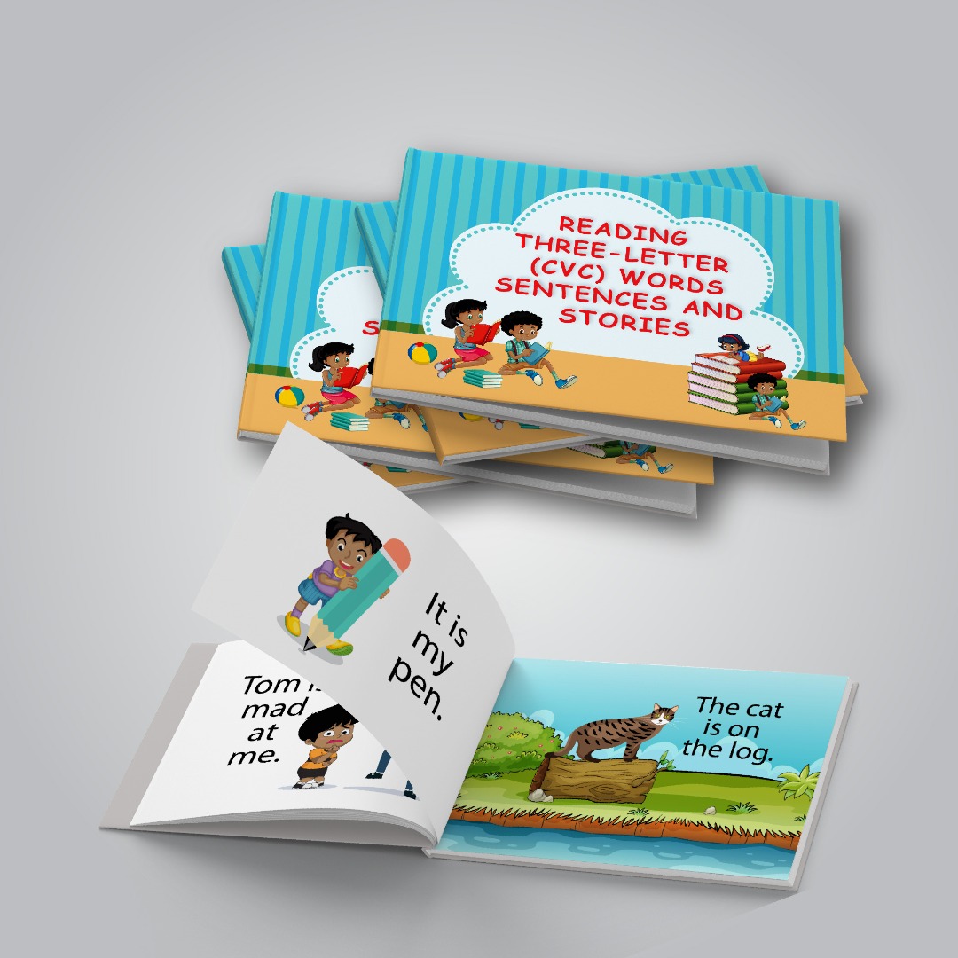 Buy Reading Three- Letter (CVC) Words Sentences And Stories by Ayuda ...