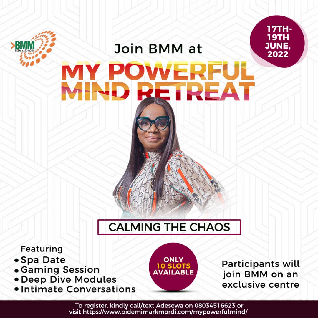 Buy My Powerful Mind Course & Retreat by Bidemi Mark-Mordi on Selar